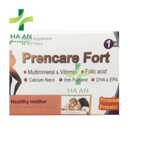 Prencare Fort bổ sung vitamin, khoáng chất cho phụ nữ