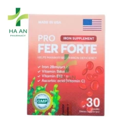 PRO FER FORTE bổ sung sắt hỗ trợ người thiếu máu